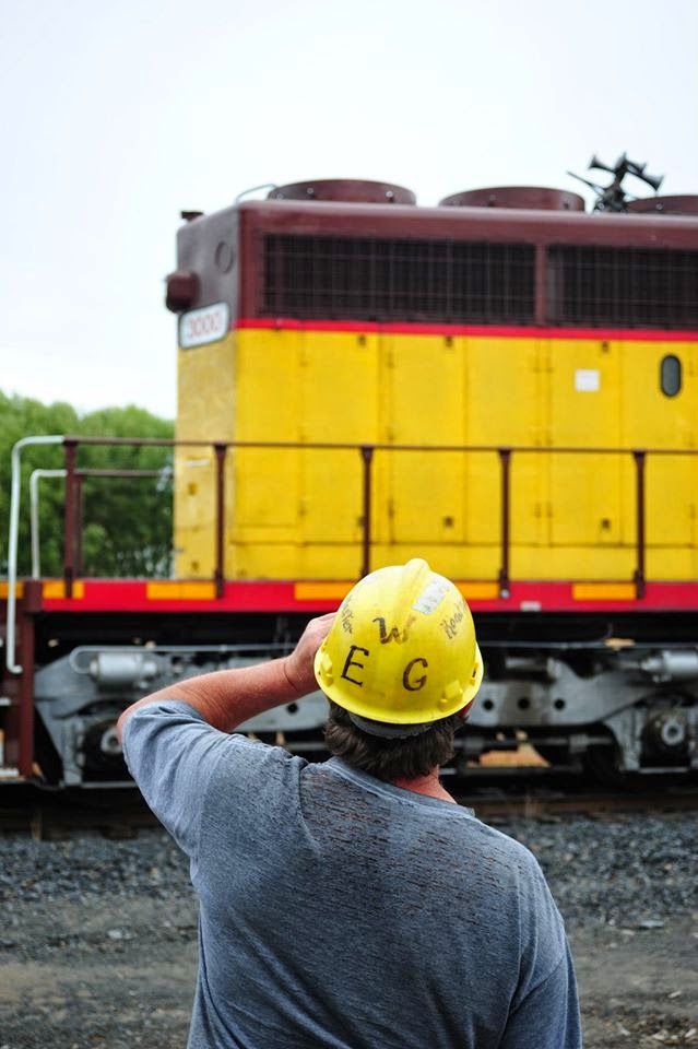 Big Bend Railroad History: EWG Track Inspector