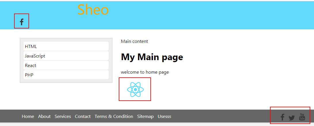 How To Reuse Component In React Online Tutorial For Javascript Reactjs Html And Css For 8937