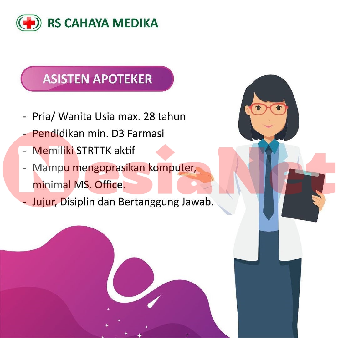 Lowongan Kerja RS Cahaya Medika Mataram Lombok NTB - NesiaNet