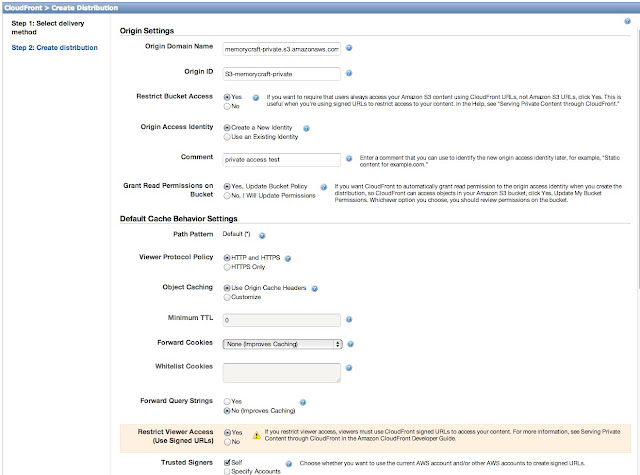 memorycraft: S3ってなんじゃ？（CloudFrontでアクセス制御：Origin Access Identity × 署名付きURL）