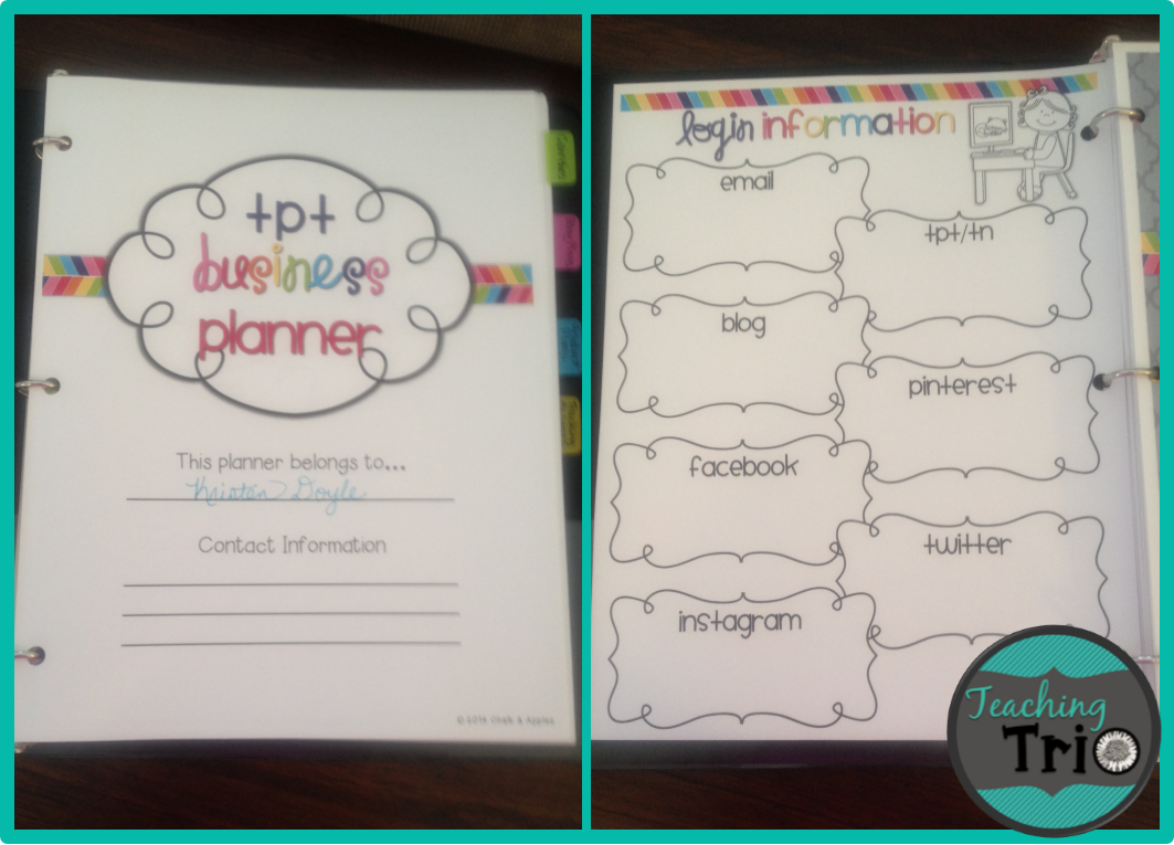 Teaching Trio: Monday Made It: EOY Gifts, TPT Planner, & a giveaway!