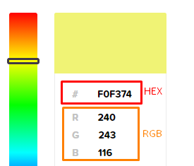 Qué es RGB y HEX 🌈