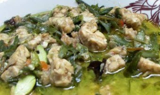 Resep Sayur Lombok Ijo, Masakan khas Gunungkidul