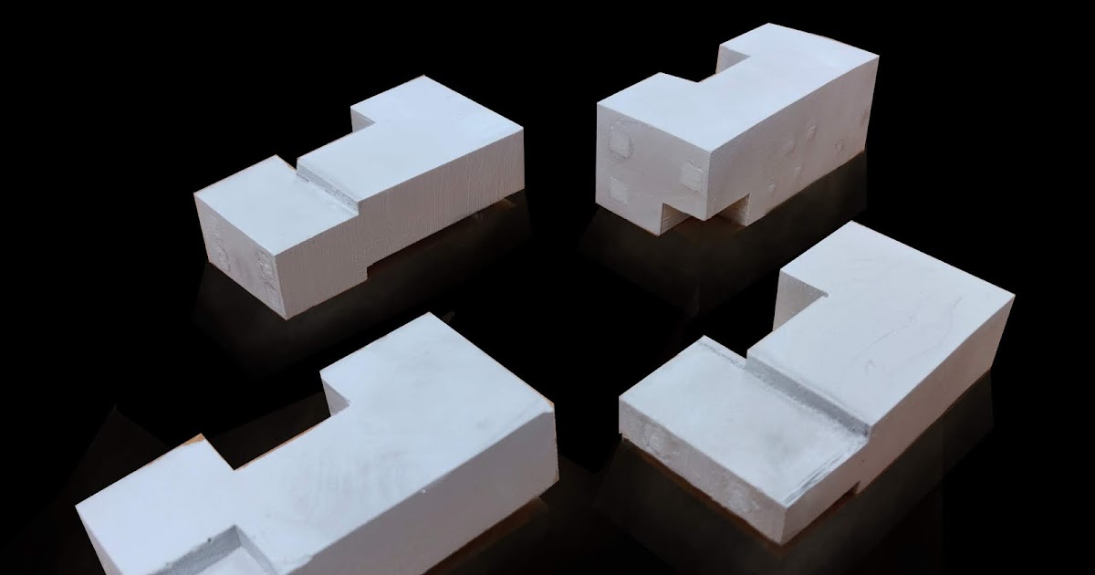 Fabrication 3 - Kanchanjunga Apartments - Block Models at 1:300