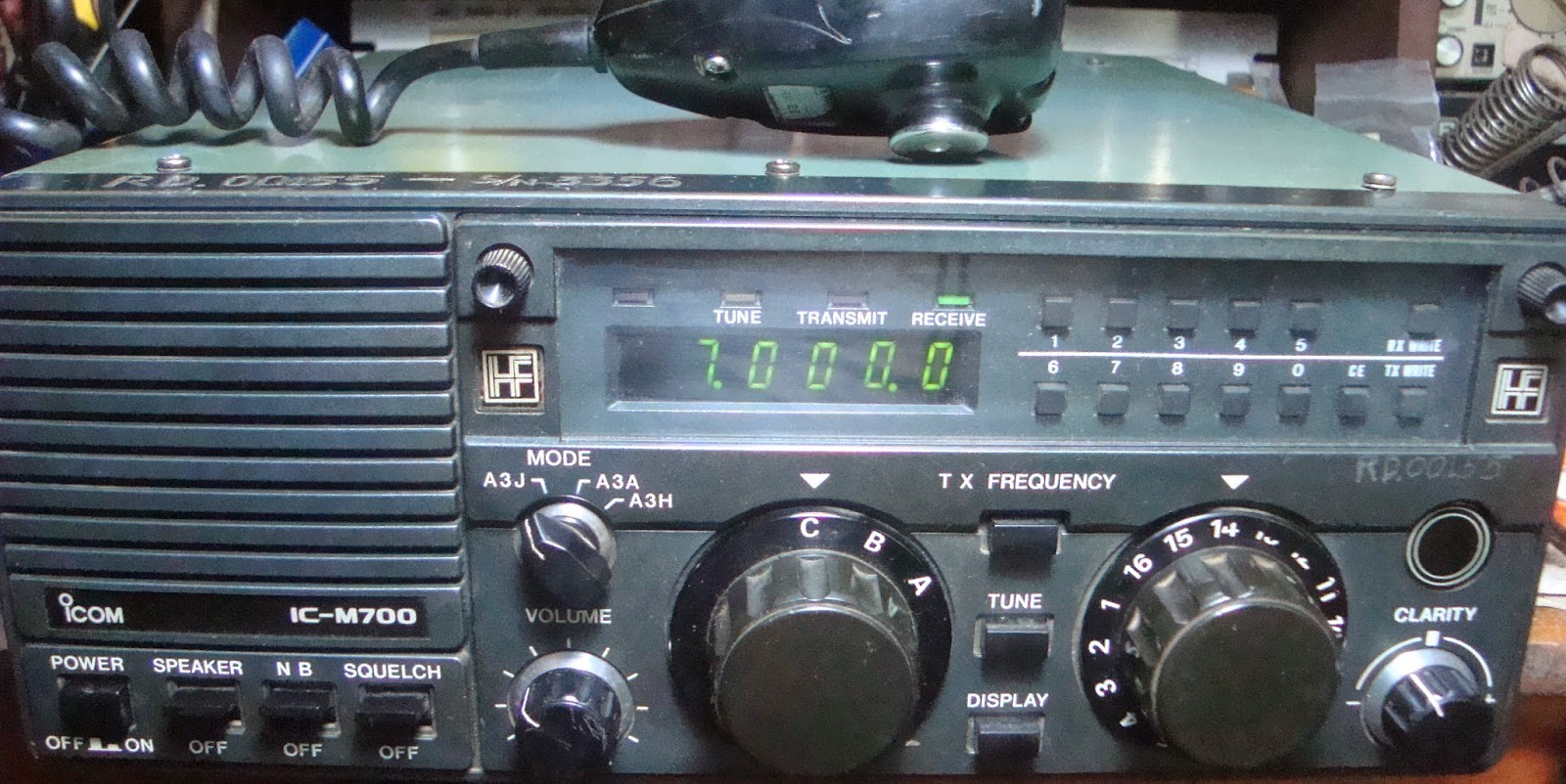 RADIO SELLER: Icom M 700 HF Transceiver (sold)