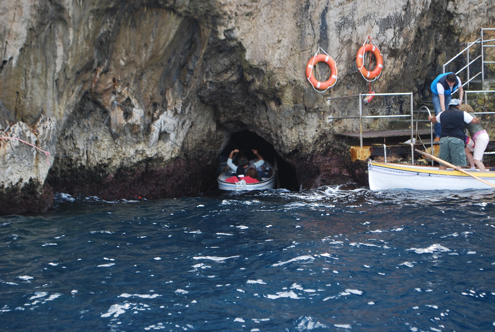 1 Month around Europe and America: Italy: Capri: The Blue Cave
