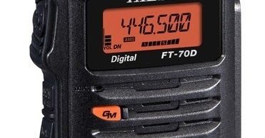 CoyoteSwamp: Yaesu FT-70DR Quick Start Programming
