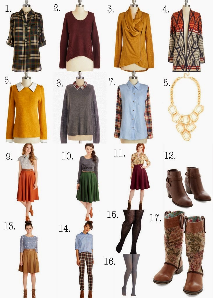 behind the leopard glasses: Falling for Fall with Modcloth!