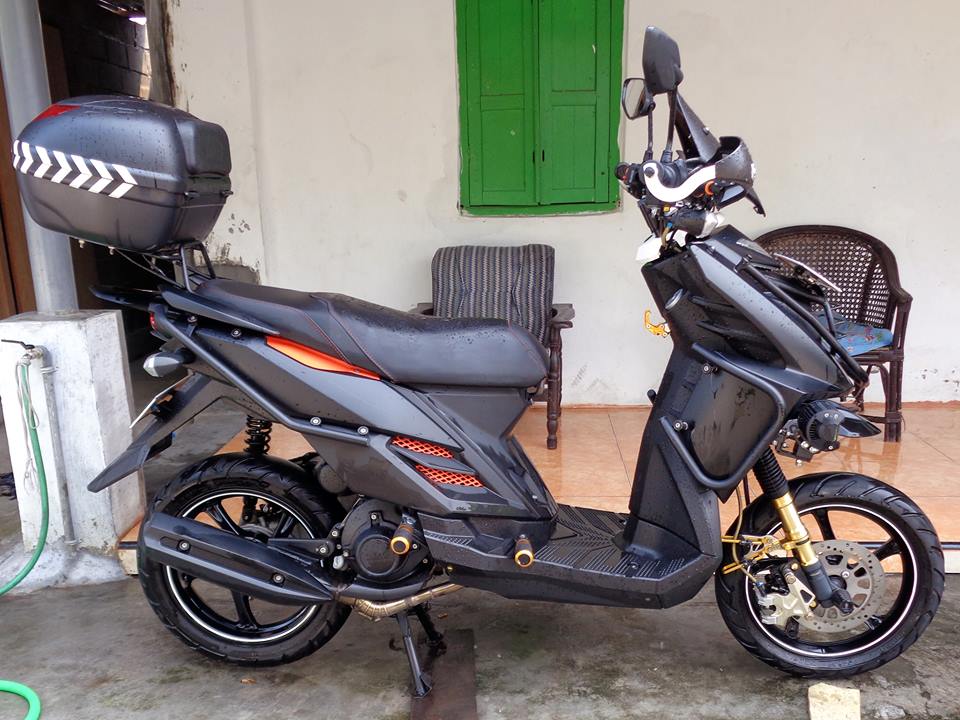 30 Gambar Modifikasi X Ride Ala Supermoto Paling Tangguh