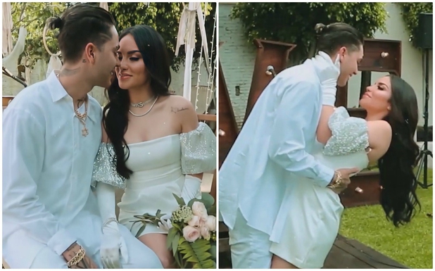 Kimberly Loaiza y Juan de Dios Pantoja se casan; así fue la boda