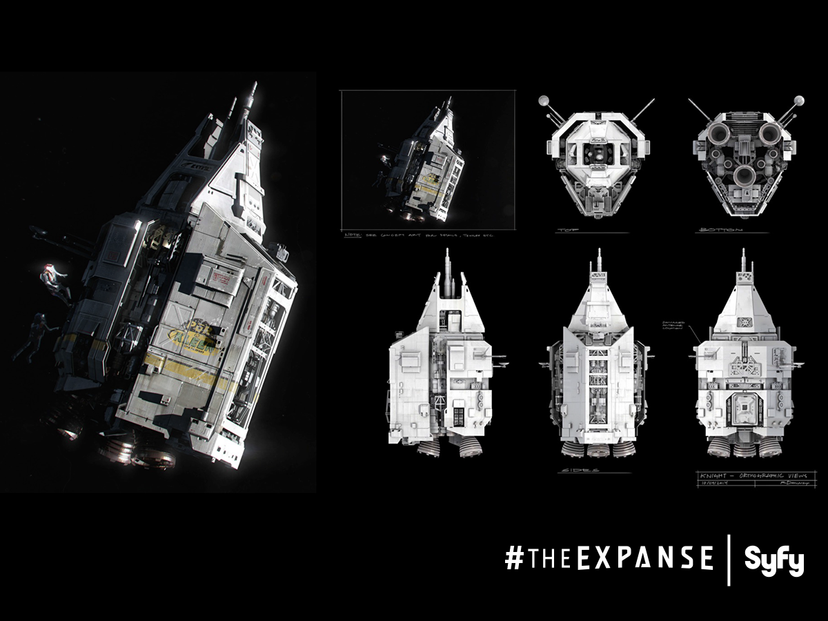 EXONAUTS!: GALLERY: Feast your eyes on the spaceships of THE EXPANSE