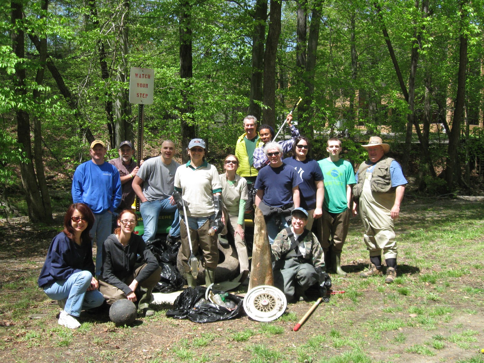 Campus Happenings: Earth Day Stream Cleanup