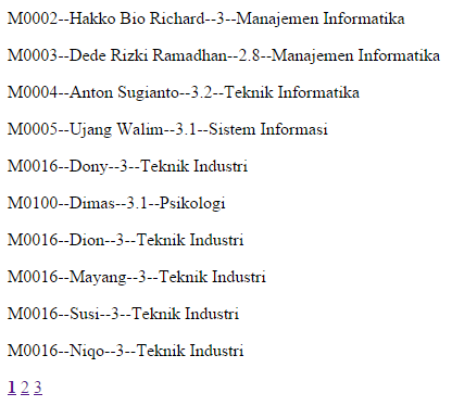 Cara Membuat Pagination dengan PHP dan MySQL - Hakko Blog's