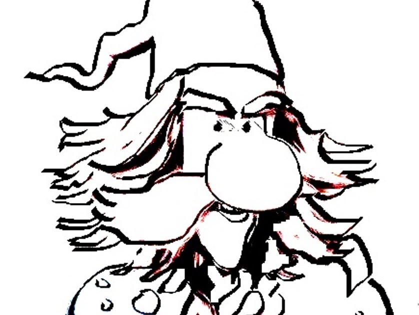 Stampa e colora: Il Broncio