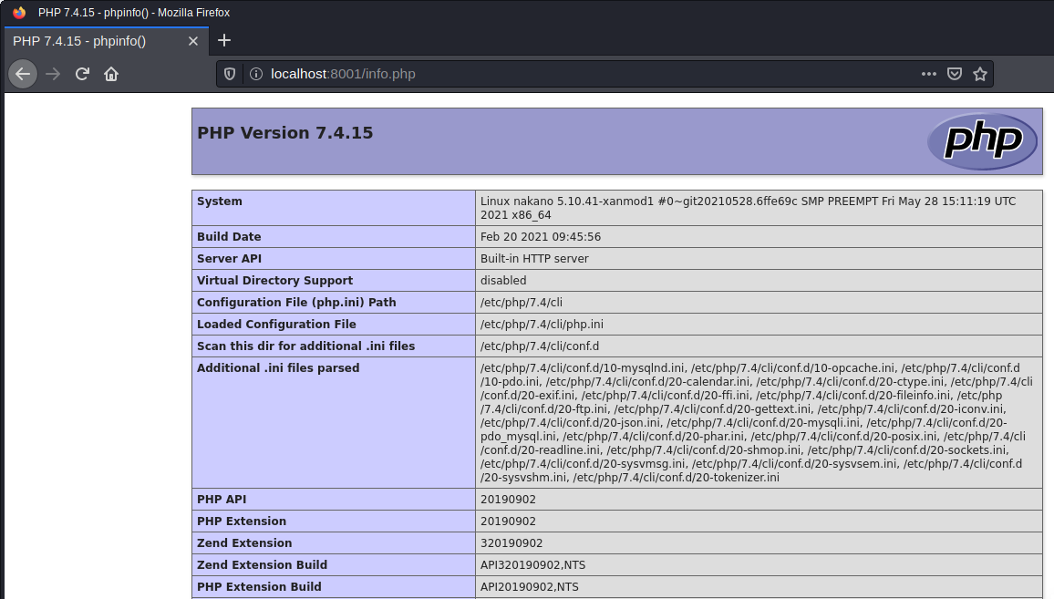 Cara Menjalankan Built In Web Server Php Linuxsec