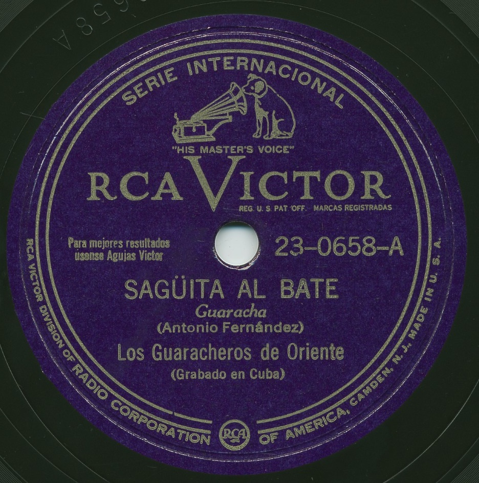 TROPICALES DEL RECUERDO: Los Guaracheros De Oriente - Saguita Al Bate ...