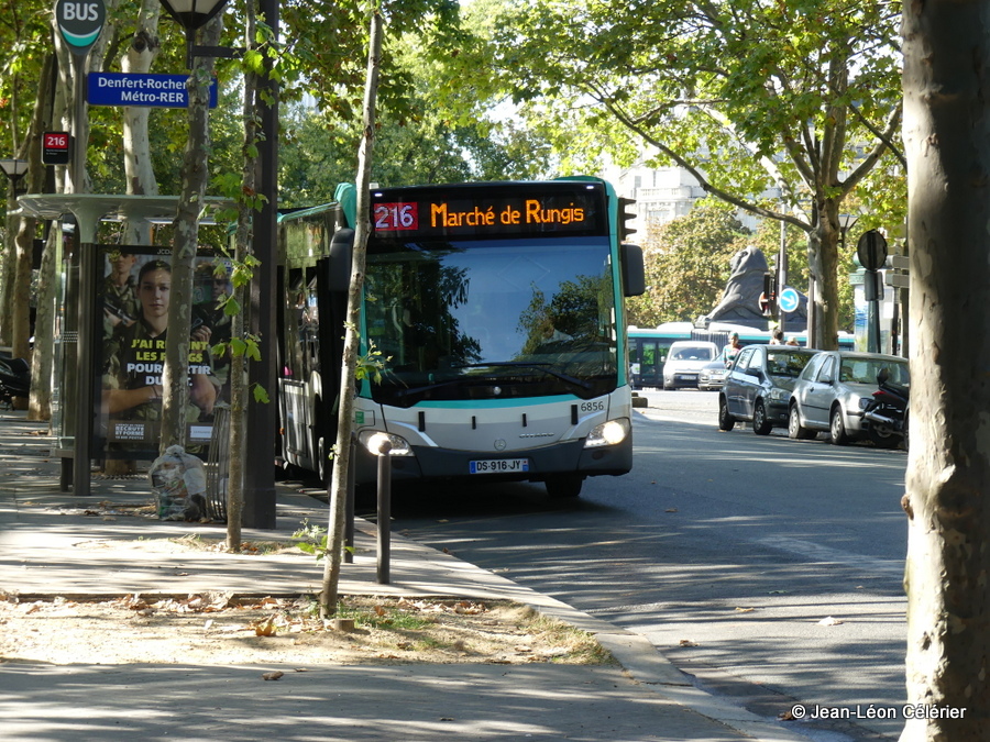 Les Tramways,Métro,RER,Bus de la RATP: Bus 216