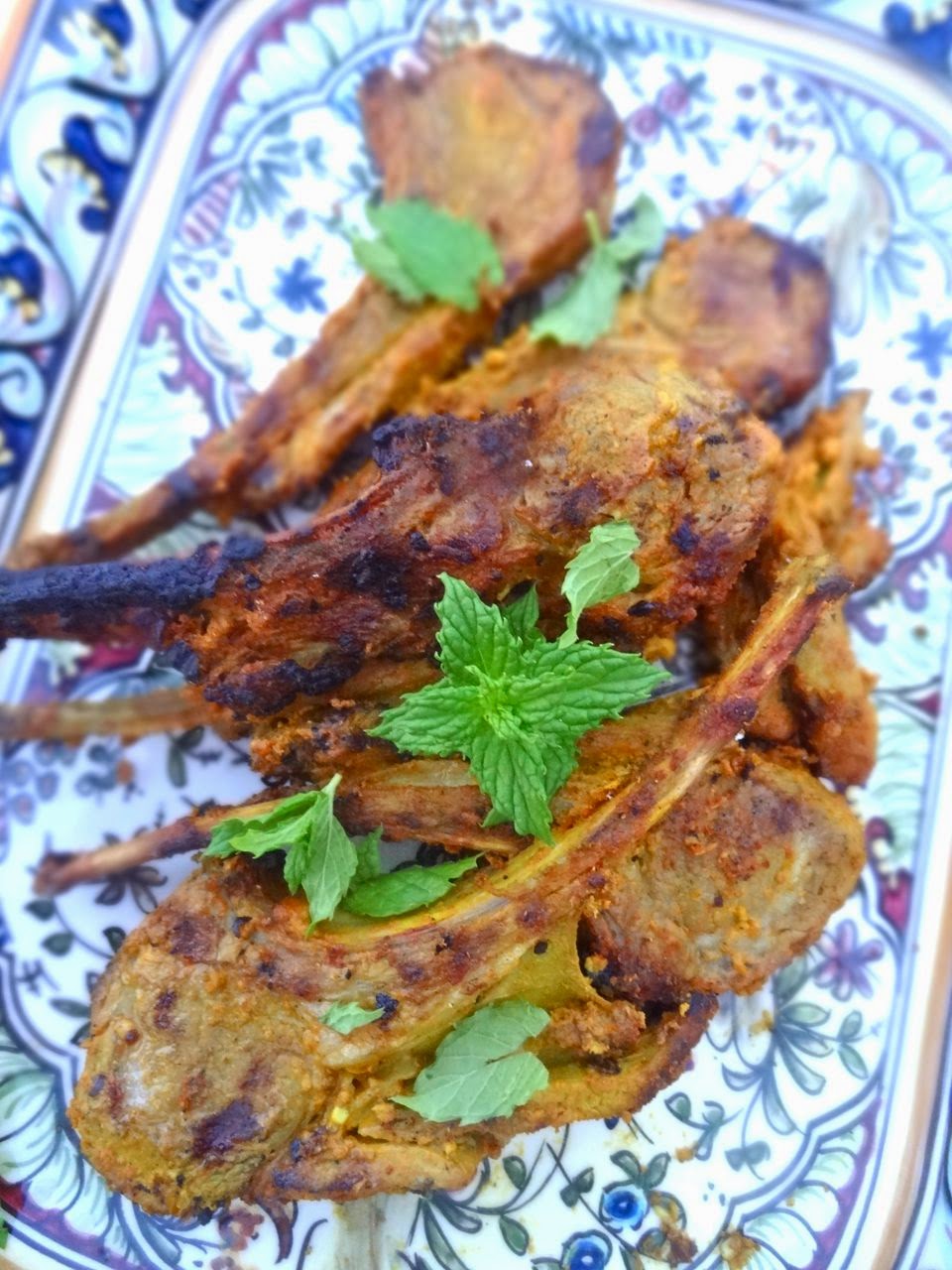 Scrumpdillyicious: Punjabi Rack of Lamb Chops 'Jasmin'