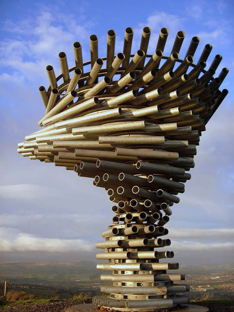 Tangential Vignettes: Cool sound sculpture