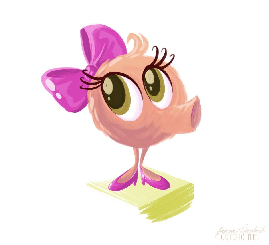 Joanna Davidovich's Art & Animation Blog: Sketch Dailies: Qbert
