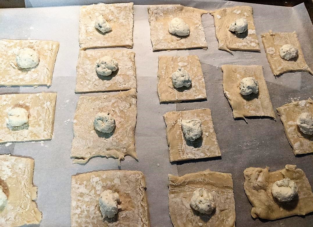 Ever Ready: Boursin Cheese Puff Pastry Squares