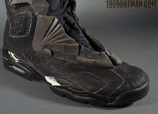 THE SNEAKER ADDICT: Batman Returns Movie Prop Nike Air Jordan 6 VI Bat ...