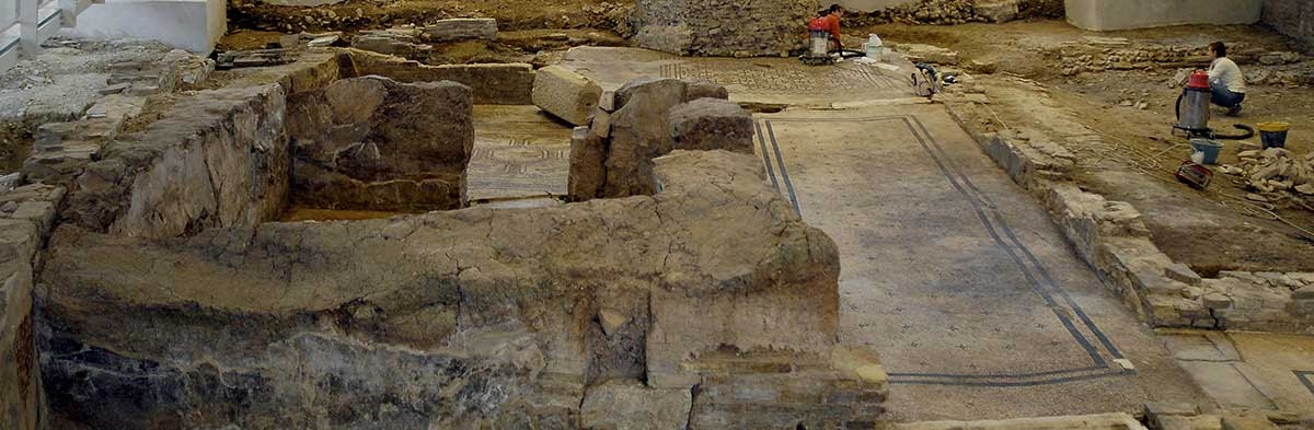 Roman Times: Domus del Chirurgo (House of the Surgeon) in Rimini, Italy