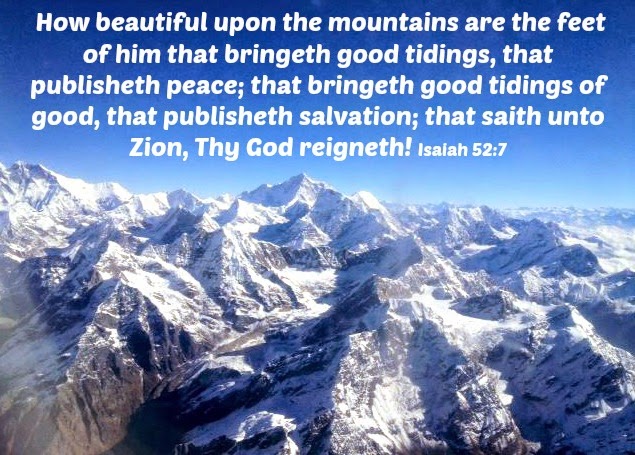 In Her Shoes: Sunday Scriptures - Isaiah 52:7