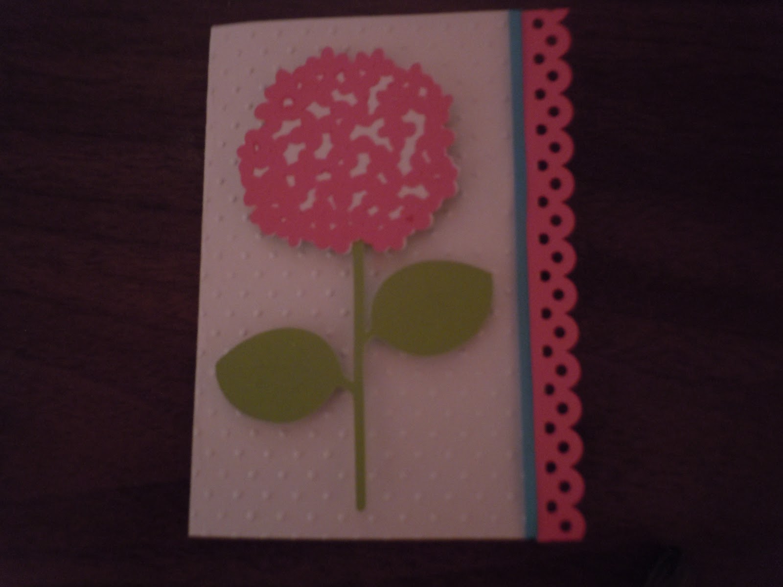 craft crazy: simple flower card
