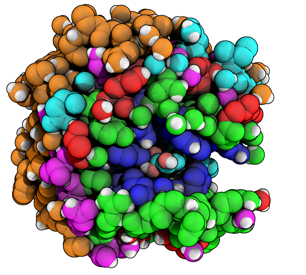 QMVIEWS: Illustrating protein structures