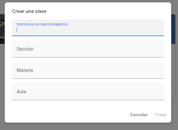 ¿Cómo crear una clase en Google Classroom