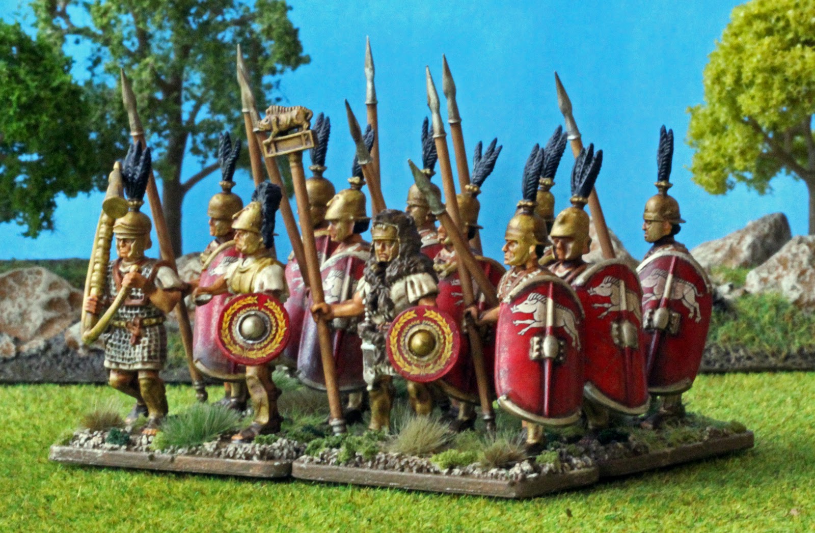 Bucellarii: Republican Roman Principes, Triarii and Command