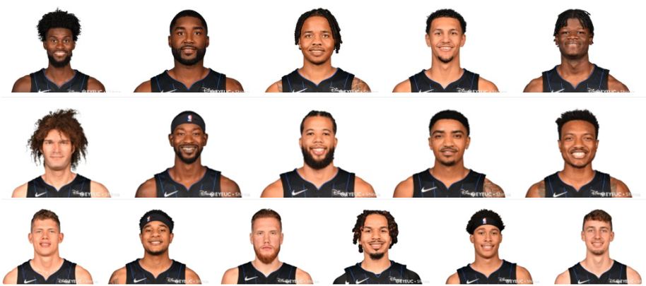 NBA 2K22 Orlando Magic 2021-2022 Headshots Portrait Pack by Shinoa ...