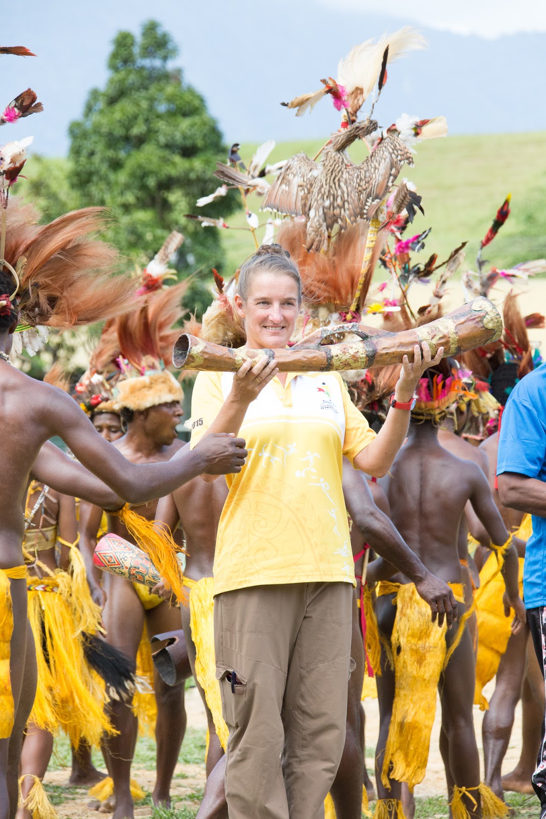 Oil Search Pacific Games Relay in Central Province - Papua New Guinea Today
