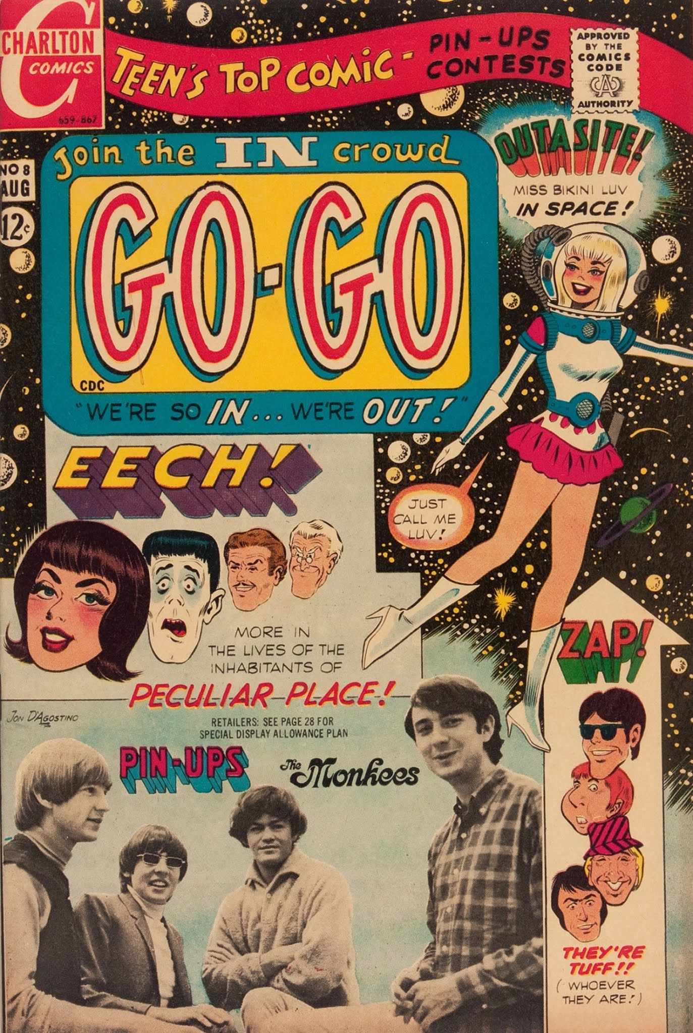 Old-fashioned Comics: Go-Go (#1 - #9) 1966 - 1967 Complete Series ...