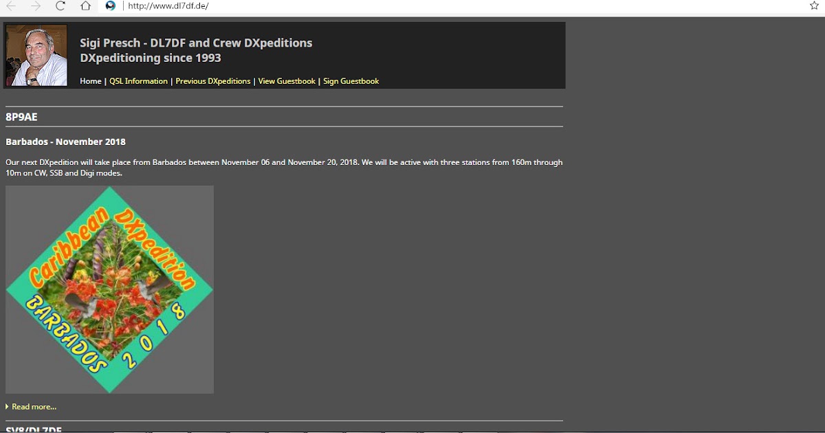 SV1GRN: 8P9AE Barbados qrt