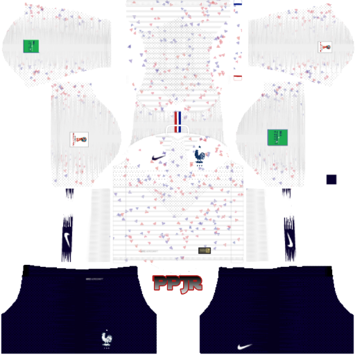 France World Cup 2018 Kits (DLS 18 & FTS 15) by Phanith Phan