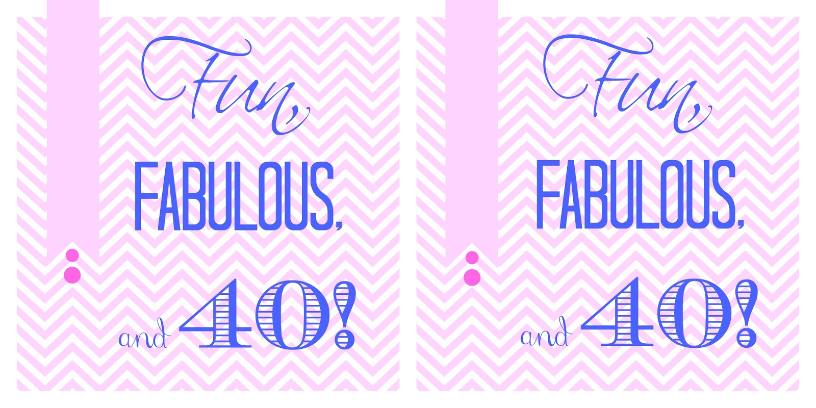 Vintage Gwen: Soiree Day-Fun, Fabulous, & 40 Party & Free Printable!