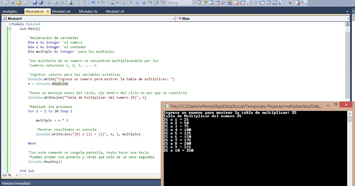 Codificación De El Ciclo While En Visual Basic