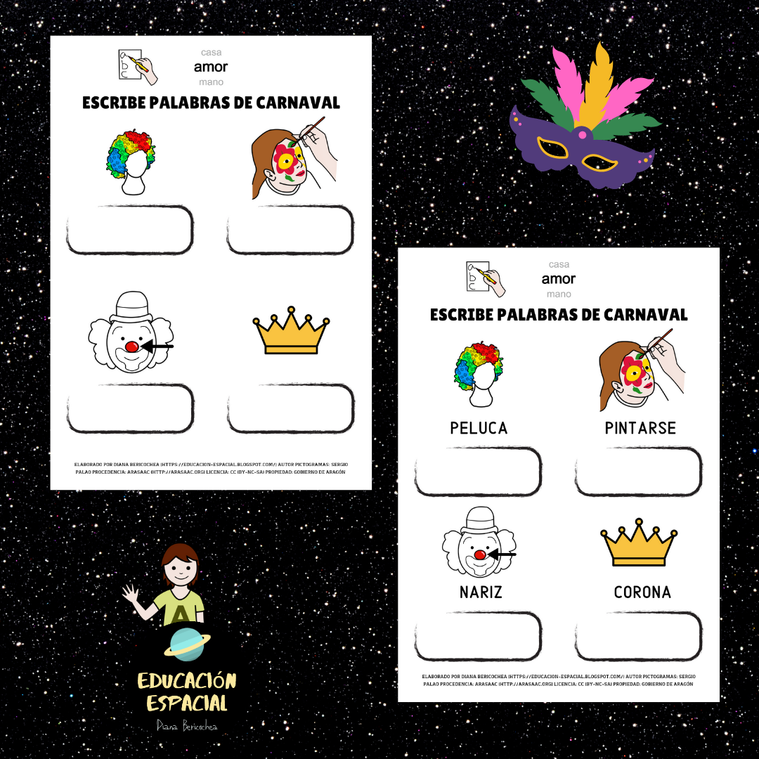 Cuadernillo 11 de Lectoescritura Funcional: El carnaval