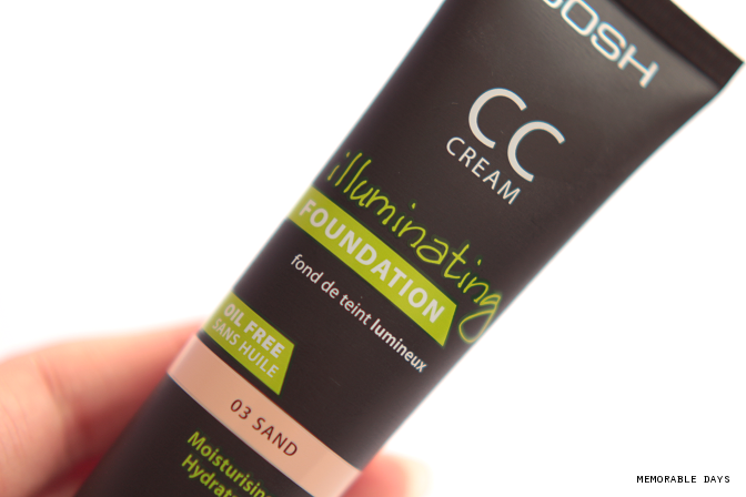 Review: GOSH Illuminating CC Cream / Fall Collection 2013 | Memorable ...