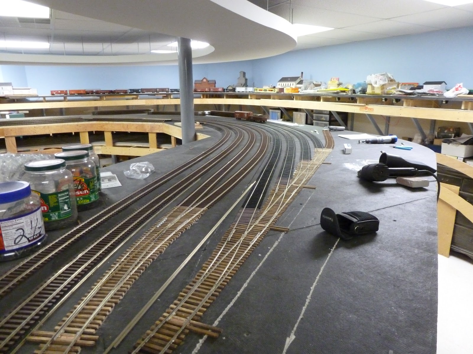 PRR - Northern Central: Completing the west end yard ladder - Part 5