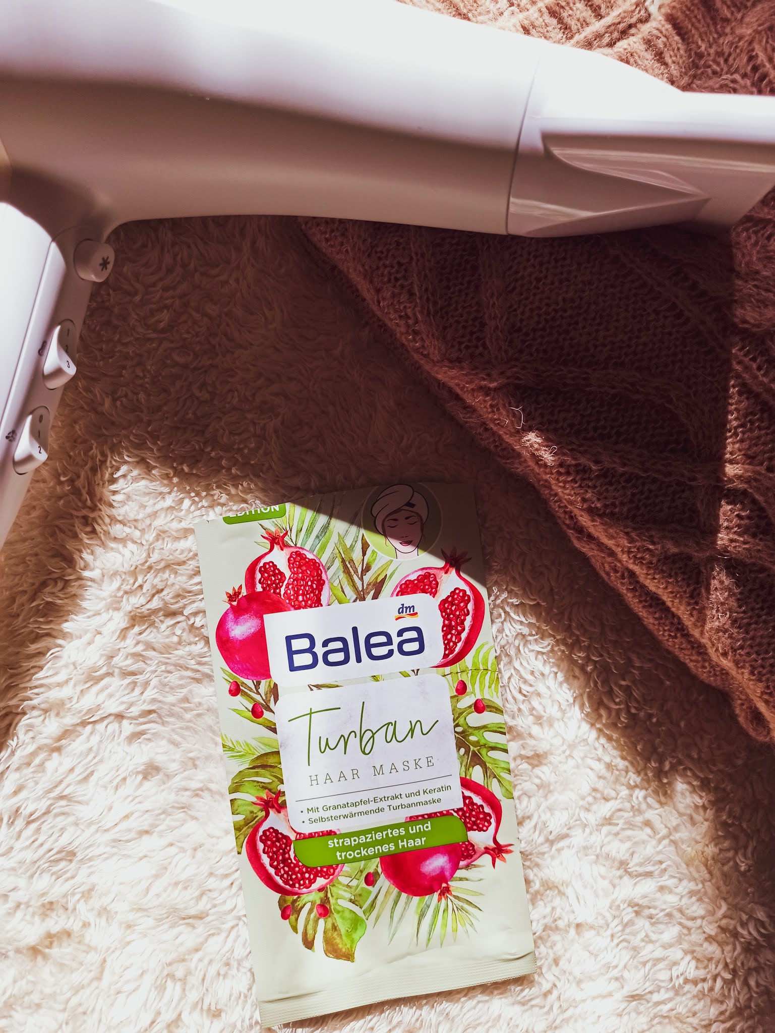 Maggie's place: Balea Turban Haar Maske Review