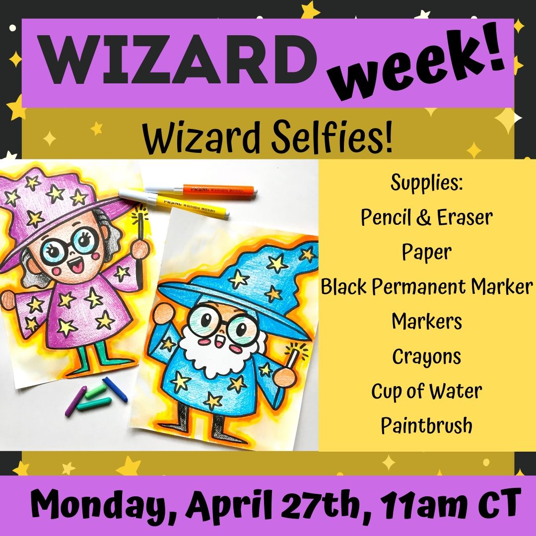 Cassie Stephens: Wizard Week: Wizard Selfies!