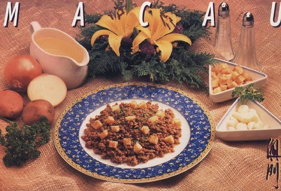 Macau Antigo: Minchi: receita e um pouco de história