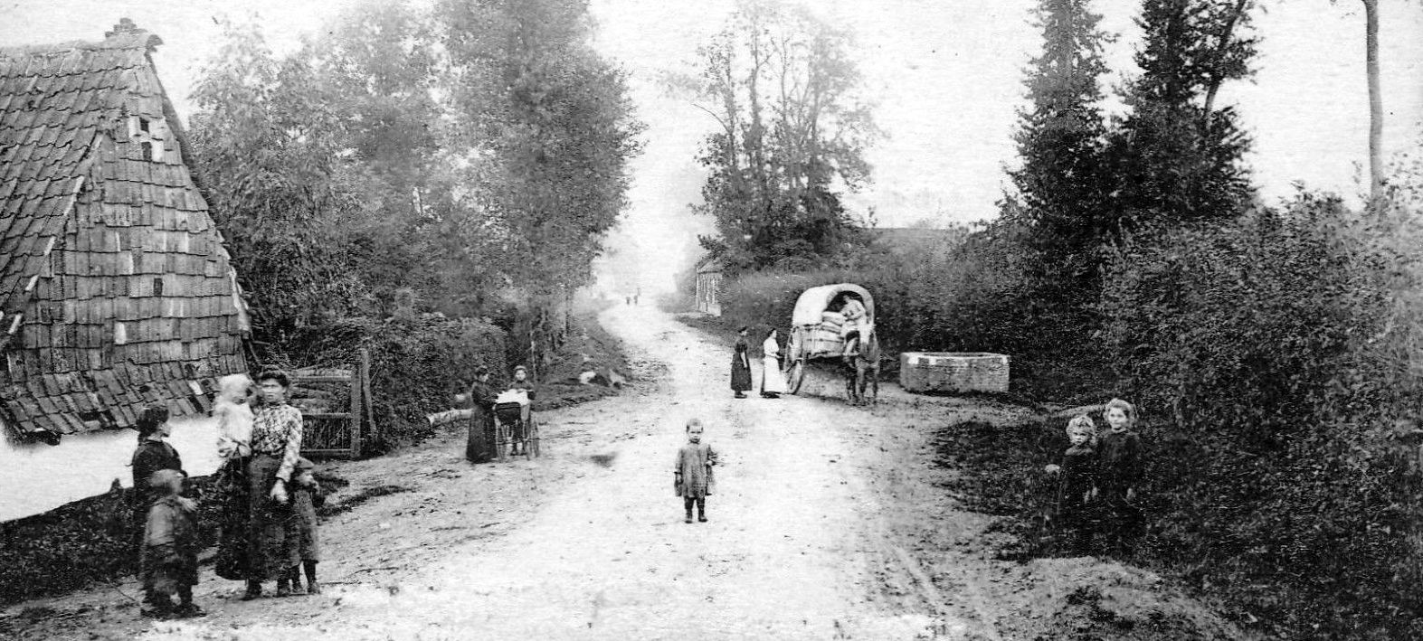 Tour Scotland: Old Photograph Gypsies Cottage Highland Perthshire Scotland