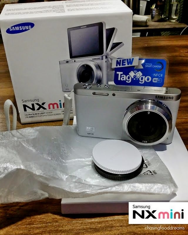 CHASING FOOD DREAMS: Samsung Debuts The New Samsung NX Mini SMART Camera!