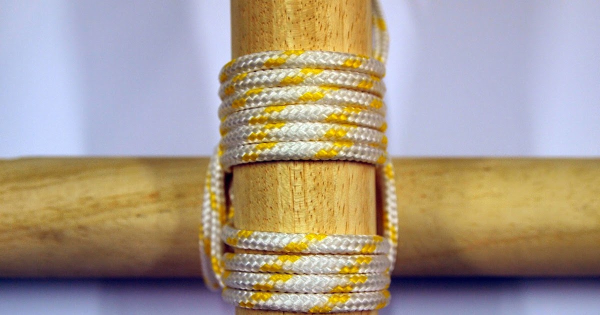 Basic lashing ~ How to tie lashing
