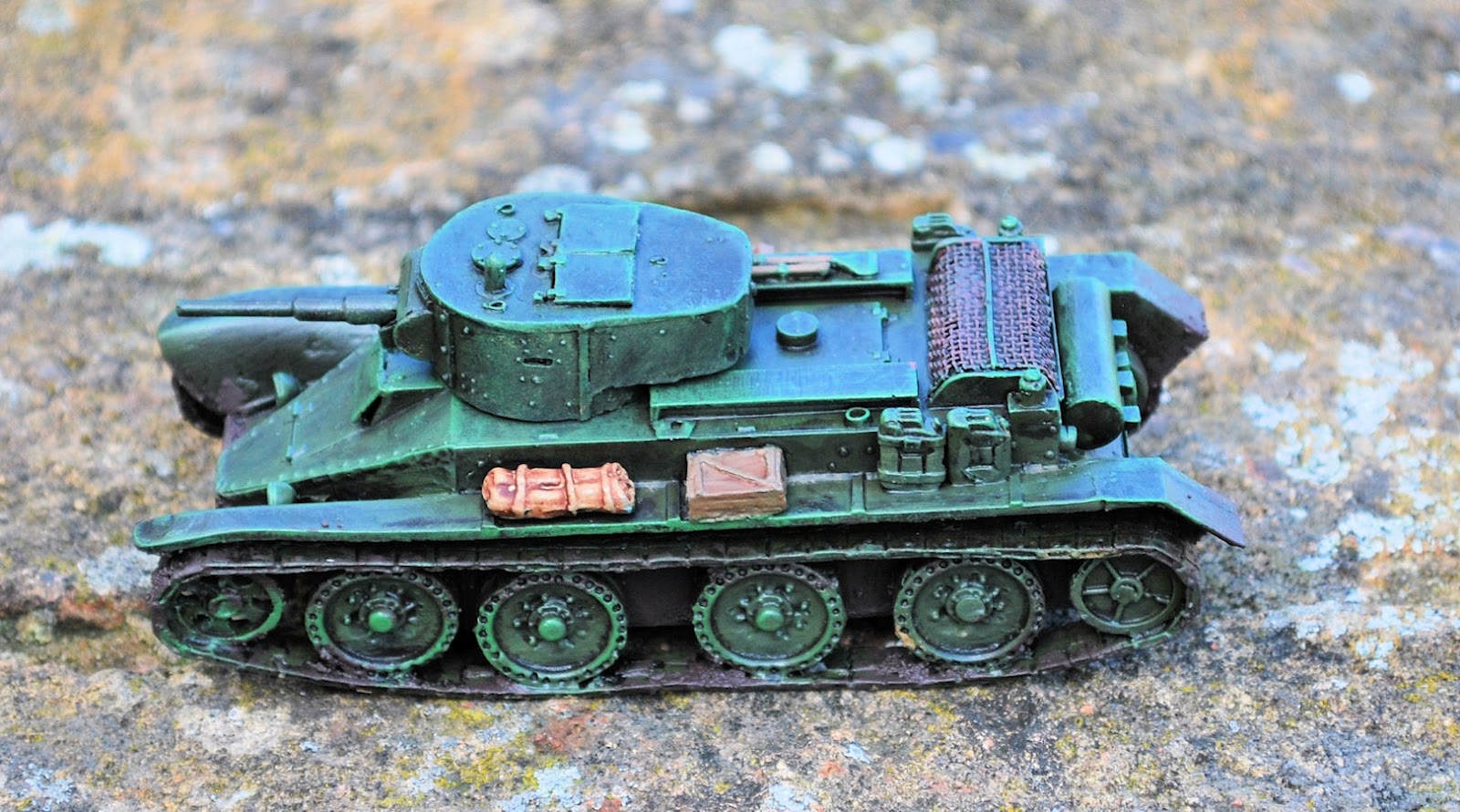 John's Toy Soldiers: BT-5 Tank: one I made earlier