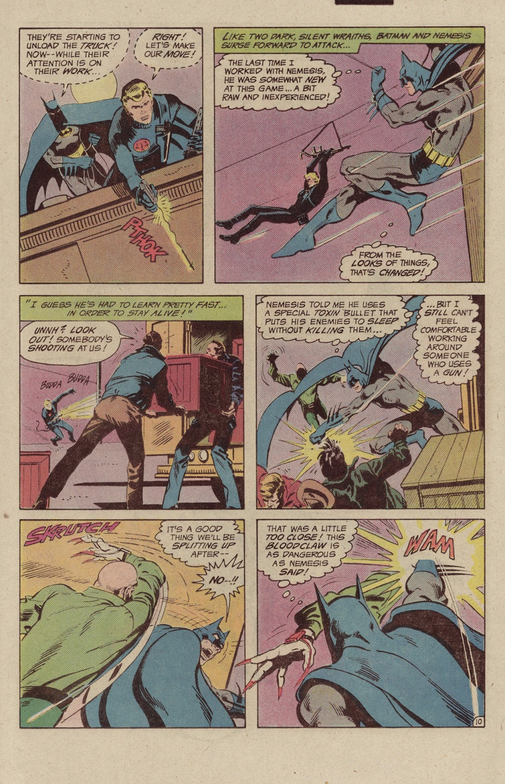 Those Who Live By The Sword! (BRAVE BOLD #193 ) Nemesis (JIM APARO ...